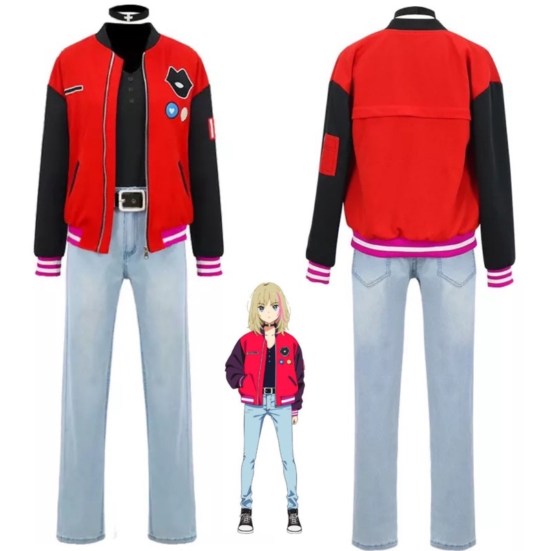 Jual Rika Kawaii Wonder Egg Priority Jacket Cosplay Anime | Shopee ...