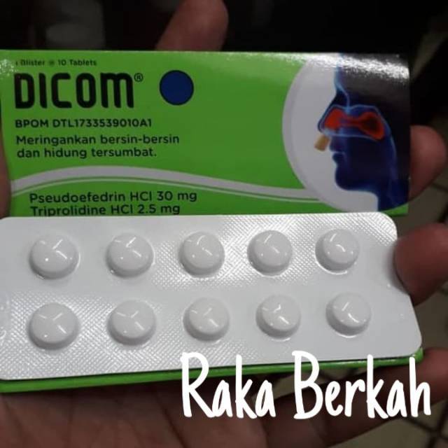 Jual Dicom 1 lembar isi 10 Tablet | Shopee Indonesia