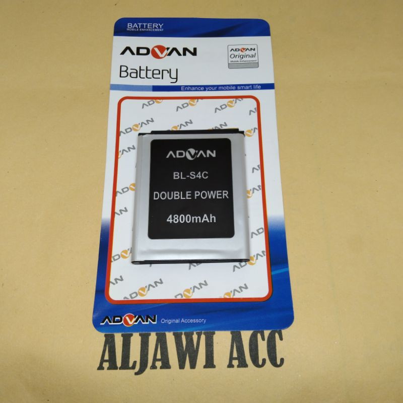 Jual Baterai Batre Battery Advan BL-S4C Double Power Battery Hp | Shopee Indonesia