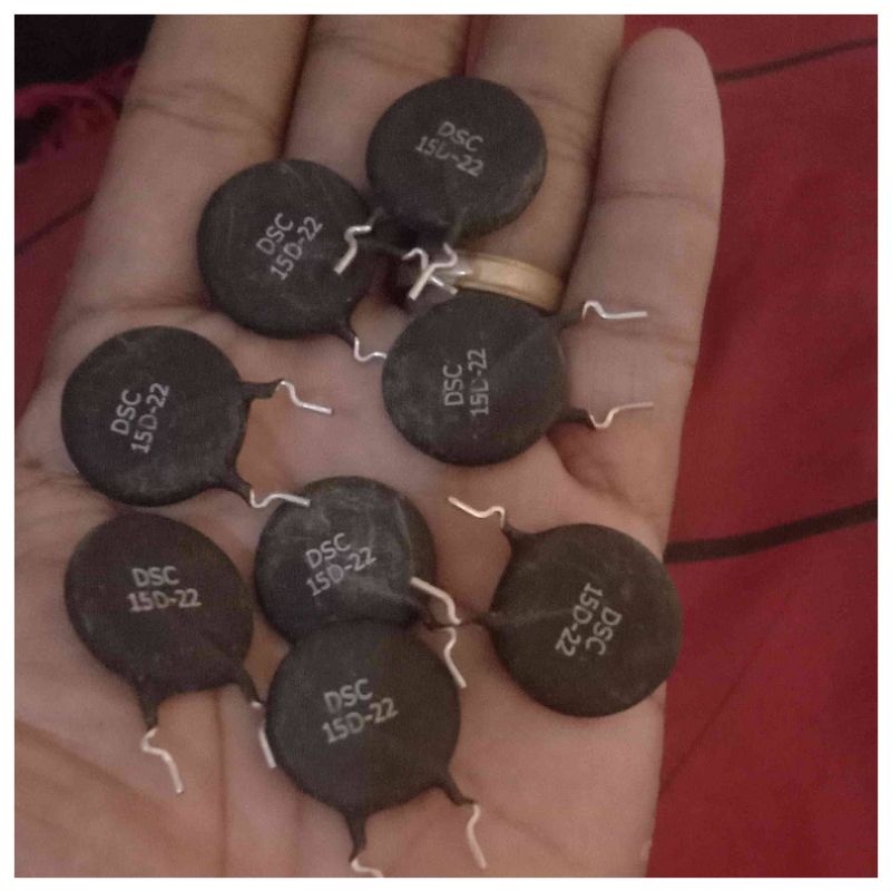Jual NTC 15D - 22 Resistansi 15 ohm Anti Listrik Jeglek | Shopee Indonesia
