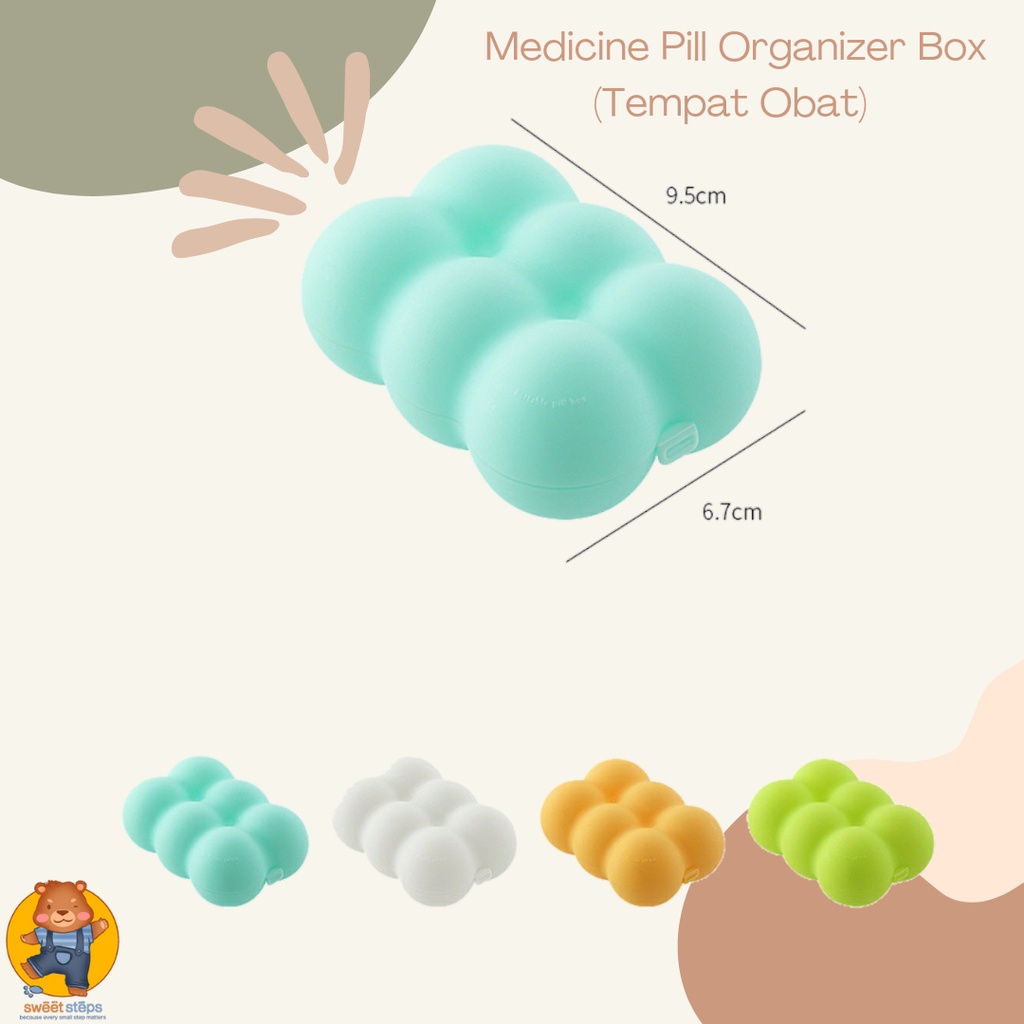 Jual TEMPAT OBAT / KONTAINER OBAT / ORGANIZER KAPSUL / ORGANIZER OBAT ...