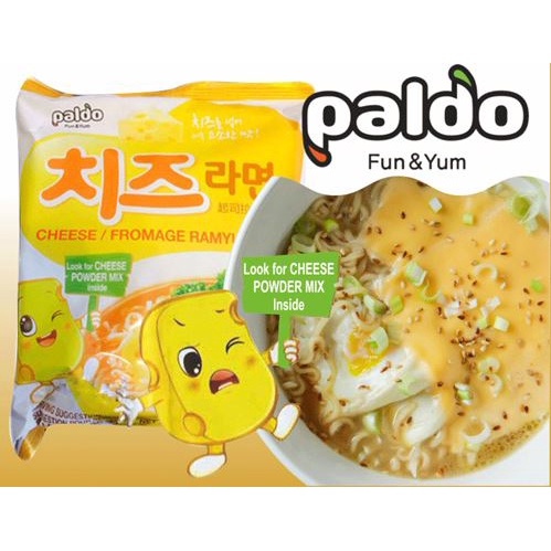Jual PALDO CHEESE RAMYUN Mie Instant Korea (Satuan) | Shopee Indonesia