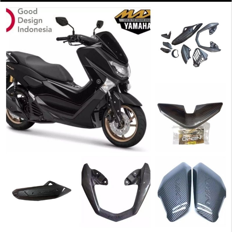 Jual aksesoris Nmax cover carbon nmax 2015 - 2019 | Shopee Indonesia