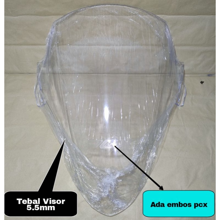 Jual Honda Windshield PCX 150 Standar Visor PCX | Shopee Indonesia