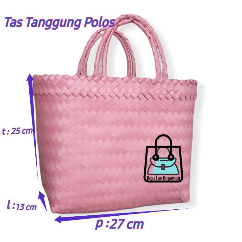 Jual Tas Anyaman Tanggung Polos (M) | Shopee Indonesia