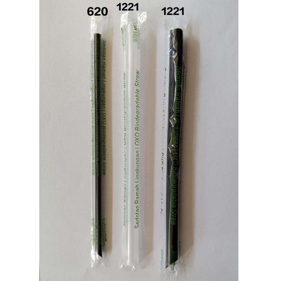 Jual Sedotan Ramah Lingkungan OXO biodegradable STM Bubble Straw 1221 ...