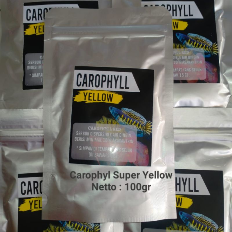 Jual Caropil Super Yellow 100gr // Carophyll yellow(Untuk meWarnai ikan ...