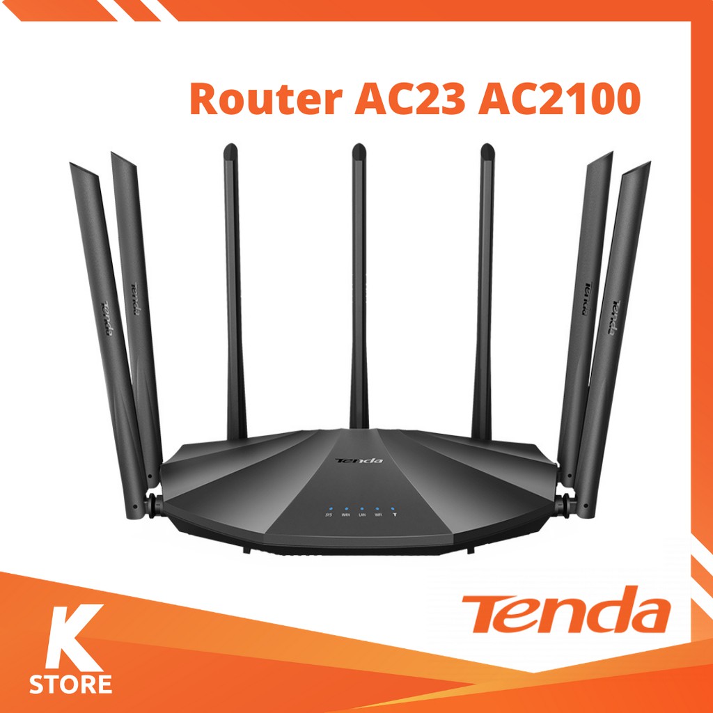 Jual Tenda Router AC23 AC2100 Dual-Band Gigabit Wifi Router - Router ...
