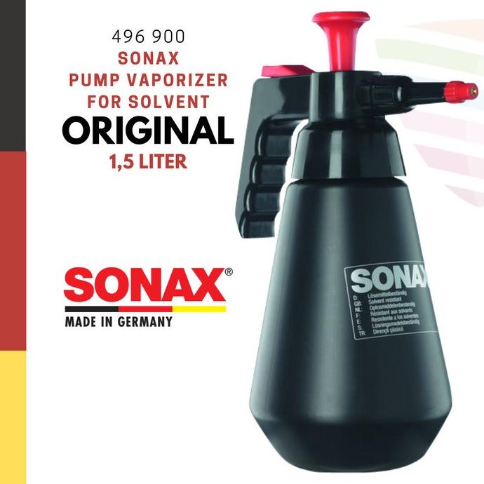 Jual Sonax Pump Vaporizer For Solvent 1,5L, Botol Spray Sprayer Tahan ...