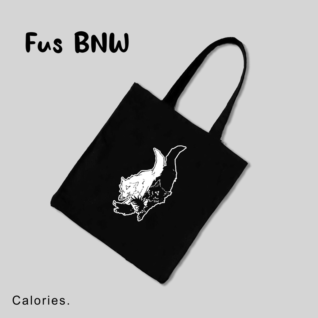 Jual Totebag Hitam ANIME Jujutsu kaisen itadori yuuji gojou satoru # ...