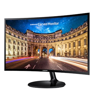 Jual Monitor Samsung LED 24F390 24 inch Curved VGA+HDMI Input LC24F390 ...