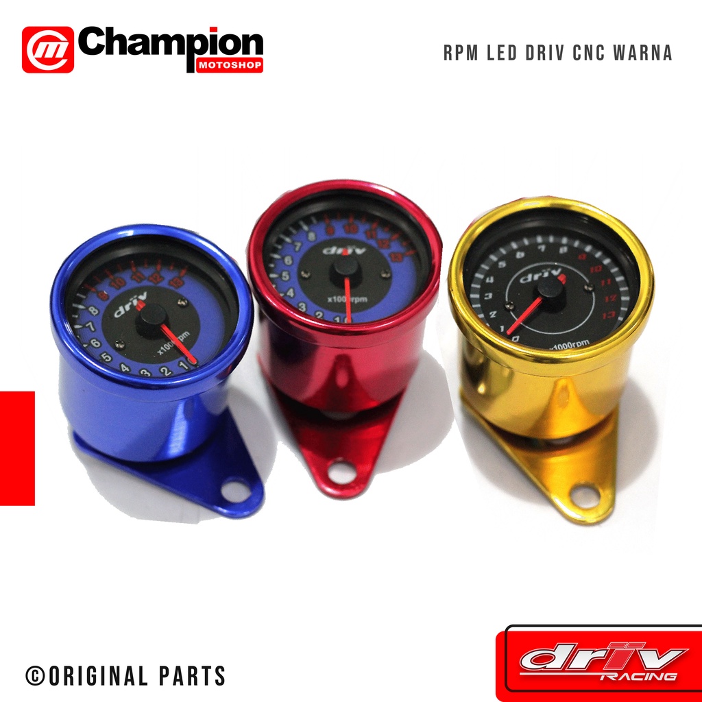 Jual Rpm Meter Motor Mobil Universal Full Cnc Analog Driv | Shopee ...