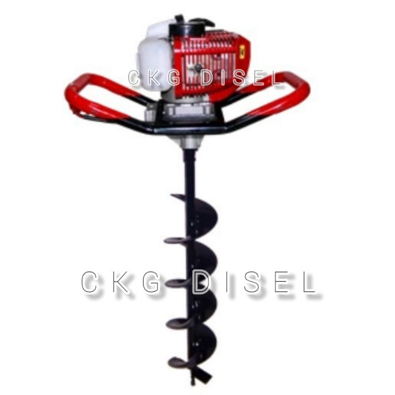 Jual Mesin Bor Tanah Eart Auger Matsumoto 680 cc + Mata Bor 12 Inch ...