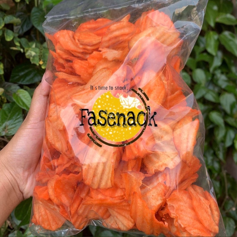 Jual KERIPIK SINGKONG BAKAR BALADO 250 GR / KRIPIK SINGKONG SNACK ...