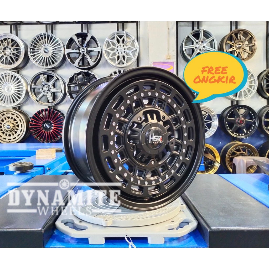 Jual pelek velg mobil impor murah hsr myth08 ring 15x7 pcd 4x100 4x114,3 et40 smb,velg mobil ...