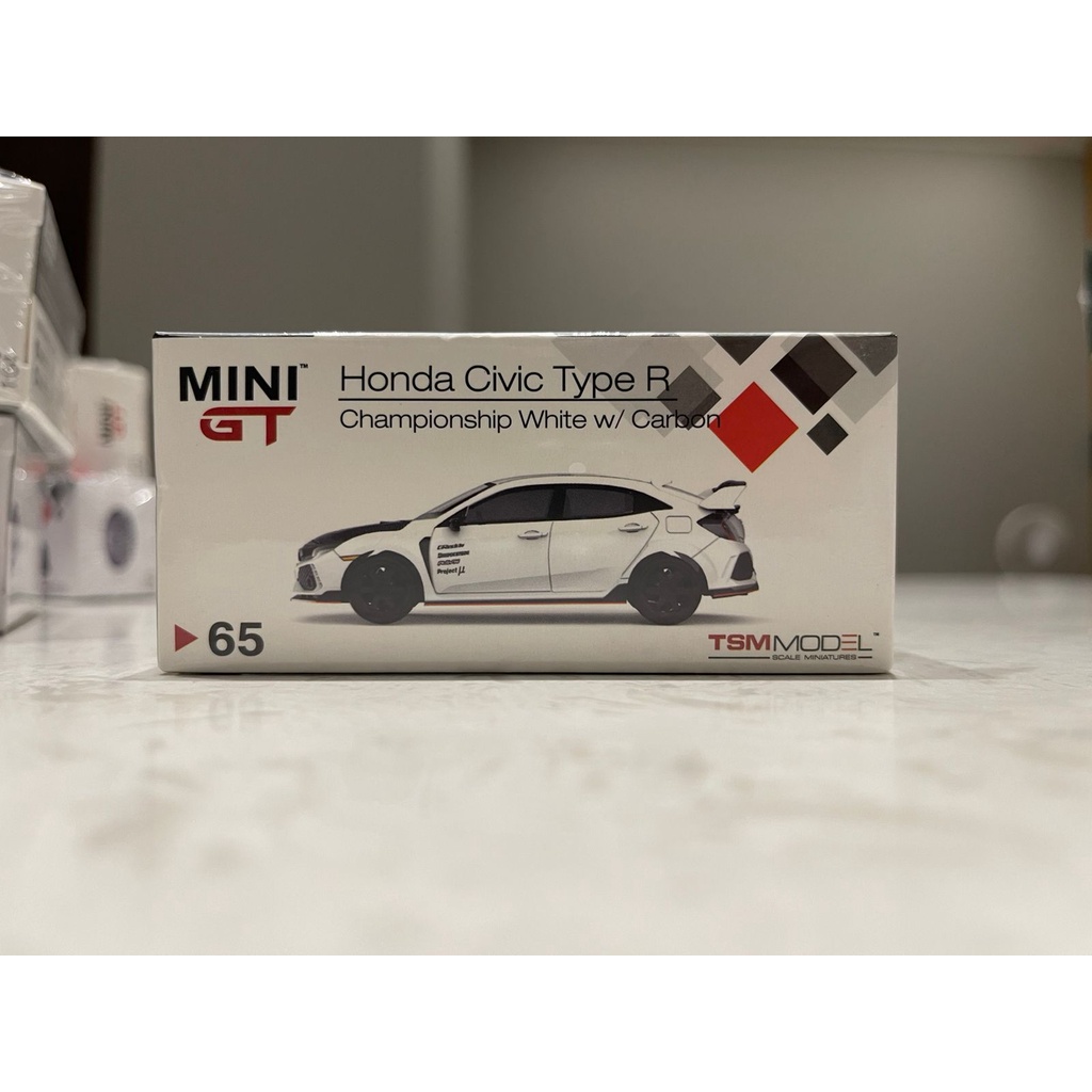 Jual MiniGT Honda Civic TypeR Type R Championship White Carbon 65 Mini ...