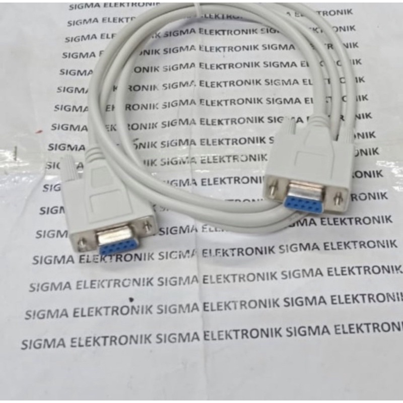 Jual KABEL SERIAL DB 9 FEMALE TO FEMALE 1,5 METER WEBSONG | Shopee ...