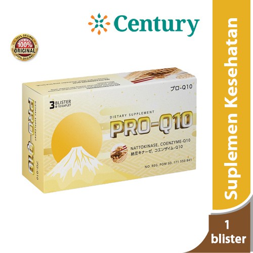 Jual Pro-Q10 1 Blister / Suplemen Jantung /Antioksidan / Peredaran ...