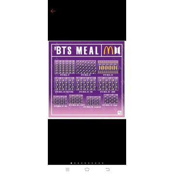 Jual KERTAS KADO BTS MEAL 1 PAKET (10 VARIASI GAMBAR) | Shopee Indonesia