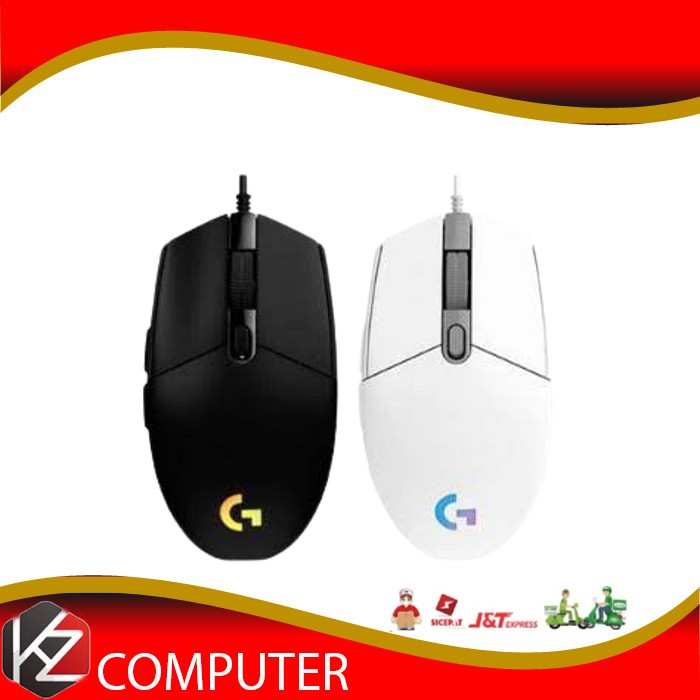 Jual LOGITECH G102 v2 LIGHTSYNC RGB Gaming Mouse - GARANSI RESMI - Black | Shopee Indonesia