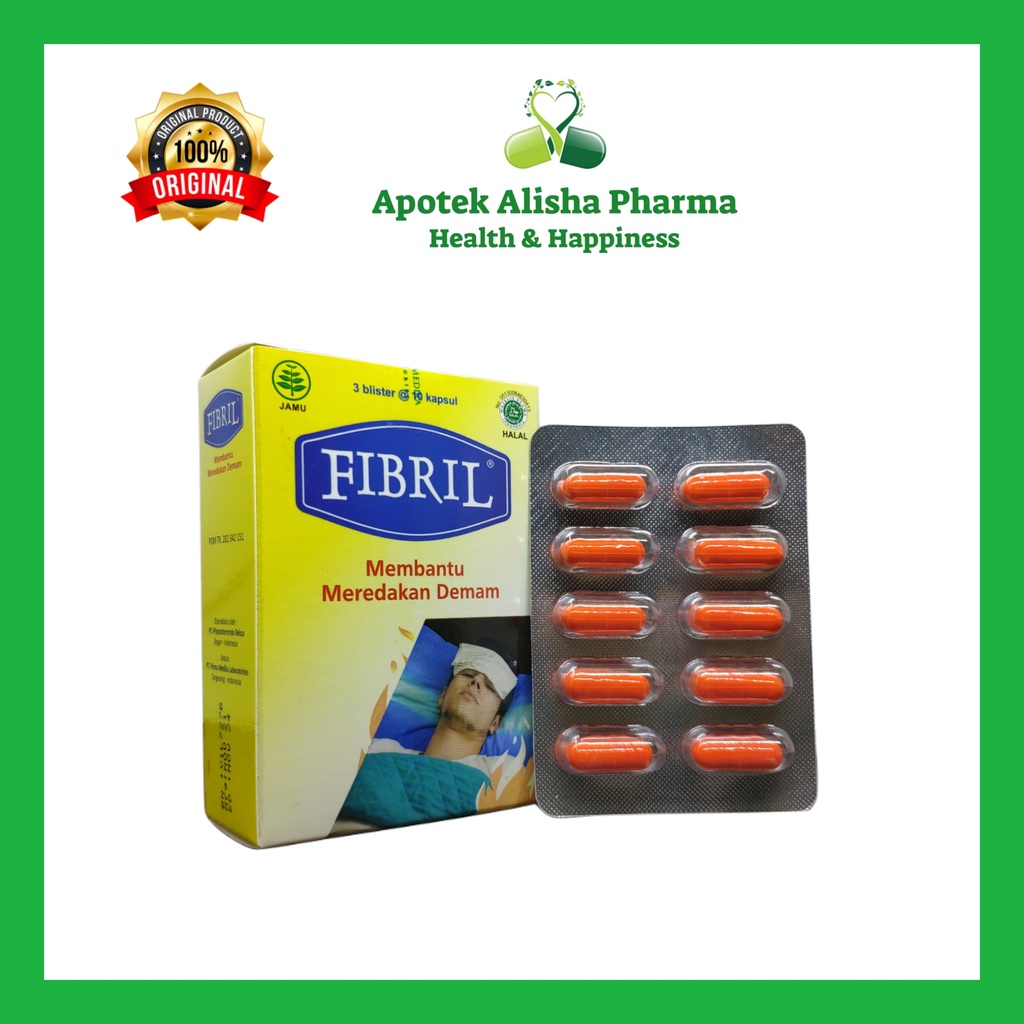 Jual Fibril Kapsul (Strip 10kapsul) - Pibril Kapsul Cacing Obat Penurun ...