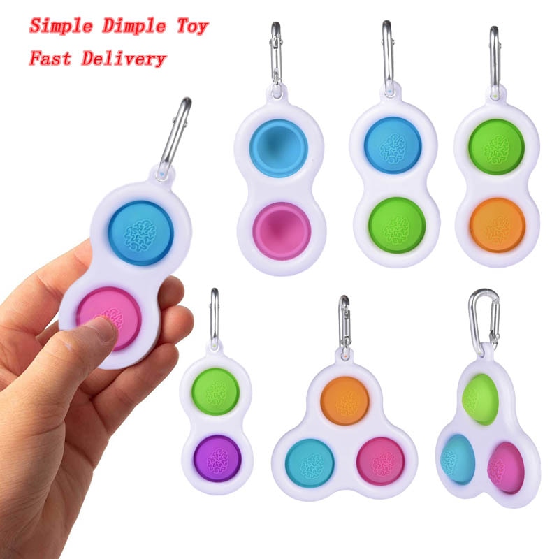 Jual TERMURAH Hot Fidget Simple Dimple Toy Fat Brain Toys Stress Relief ...