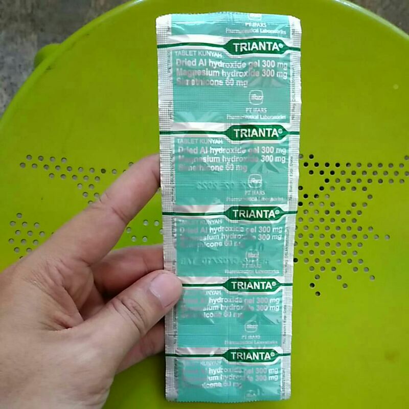 Jual TRIANTA TABLET IFARS (Obat Maag, Kembung, Mual, Nyeri Lambung ...