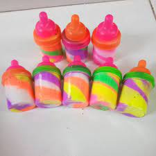 Jual Mainan Edukasi - Mainan Anak - Slime Botol Dot Rainbow ( Satuan ...