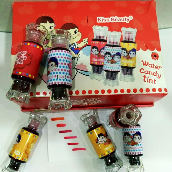 Jual water Liptin fruit candy edisi pekko dapat 6 warna | Shopee Indonesia