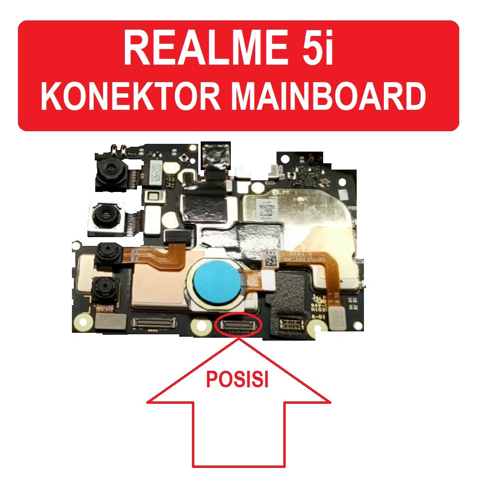 Jual Realme 5i Konektor Mainboard 30 PIN DI MESIN 1PCS FPC CHARGER ON ...