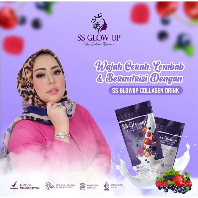 Jual Ss Glowup Collagen Drink by sartika diman | Shopee Indonesia