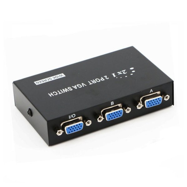 Jual VGA SWITCH 2 PORT SWITCHER VGA 2 PORT 4 PORT 2 INPUT 1 OUTPUT ...