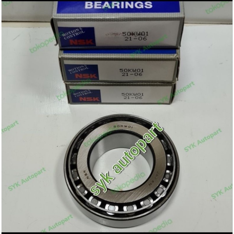 Jual BEARING RODA DEPAN DALAM PS CANTER PS 120 /50 KW 01 NSK | Shopee ...