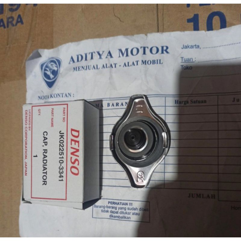 Jual tutup radiator 1.1 pajero sport Strada triton galant grandis kuda ...