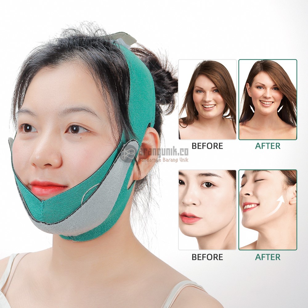 Jual Korset Muka Face Bandage untuk Double Chin mebuat Wajah Tirus ...