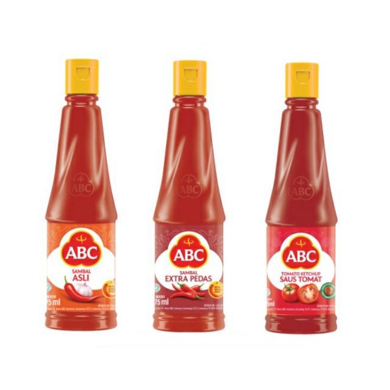 Jual ABC Saos Kemasan botol 135gr/Asli/EkstraPedas/Tomat | Shopee Indonesia