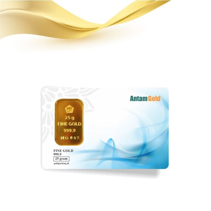 Jual Gold Packing Pack Emas Antam Retro Seri Portrait Penyimpanan Logam ...