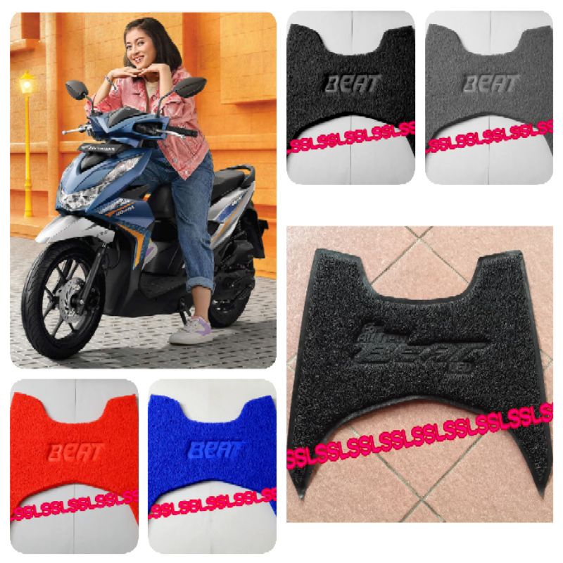 Jual Karpet Honda Beat New 2024 2023 2022 2021 2020 - Beat Deluxe Street Cbs Iss | Shopee Indonesia
