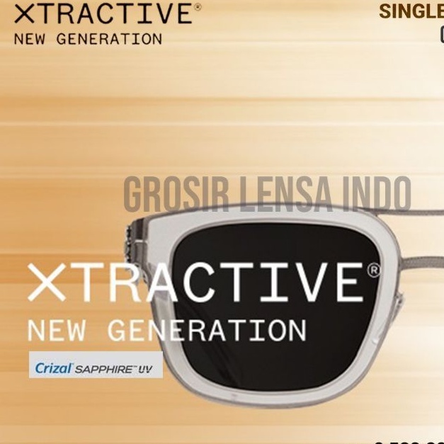 Jual Lensa Kacamata Essilor SV Xtractive New generation Crizal | Shopee ...