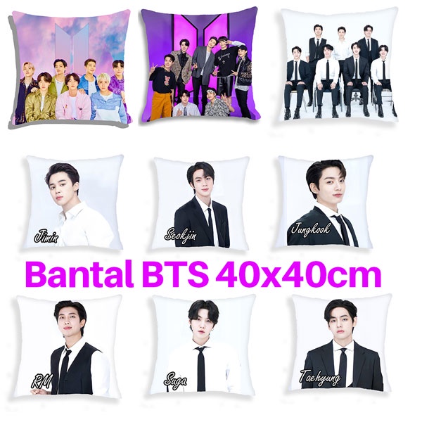 Jual Bantal BTS - 40x40 BTS army Collection | Shopee Indonesia