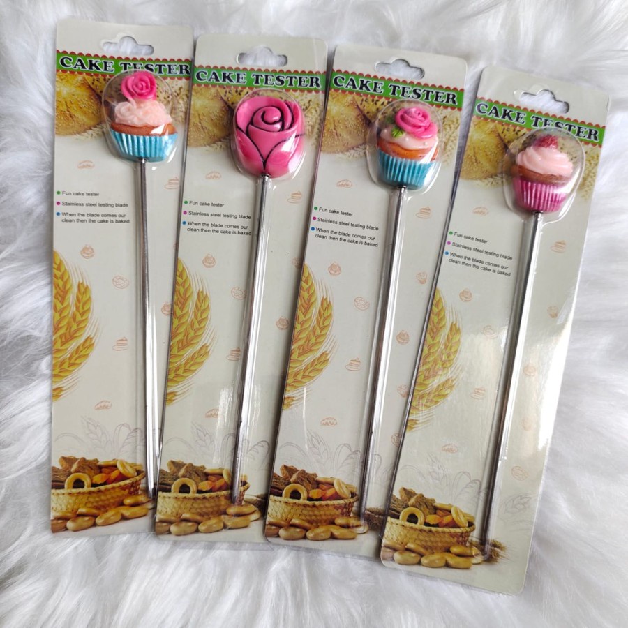 Jual Cake Tester Stainless Alat Pengukur Kematangan Kue / Jarum Kue ...
