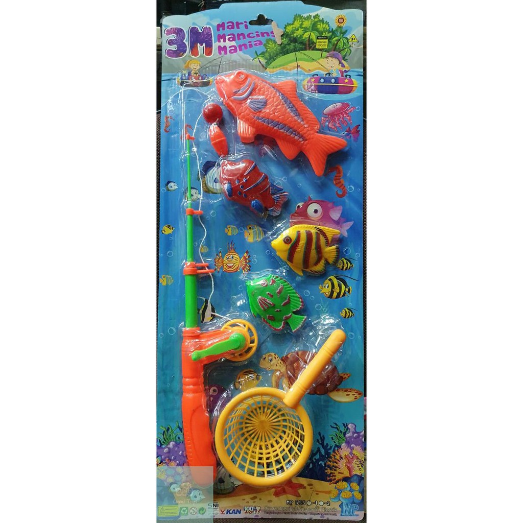 Jual Mainan Anak 3M Alat Pancing Mari Mancing Mania 555-1 | Shopee ...