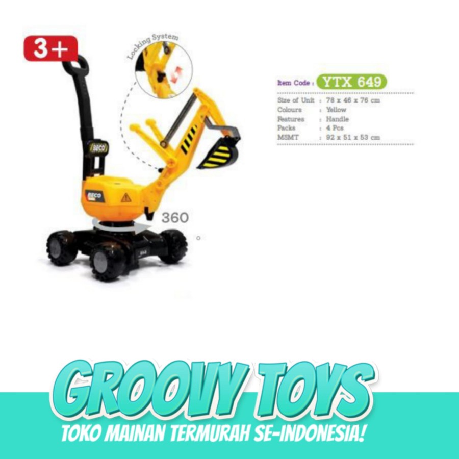 Jual Mainan Anak Truck BECO - YTX 649 | Shopee Indonesia