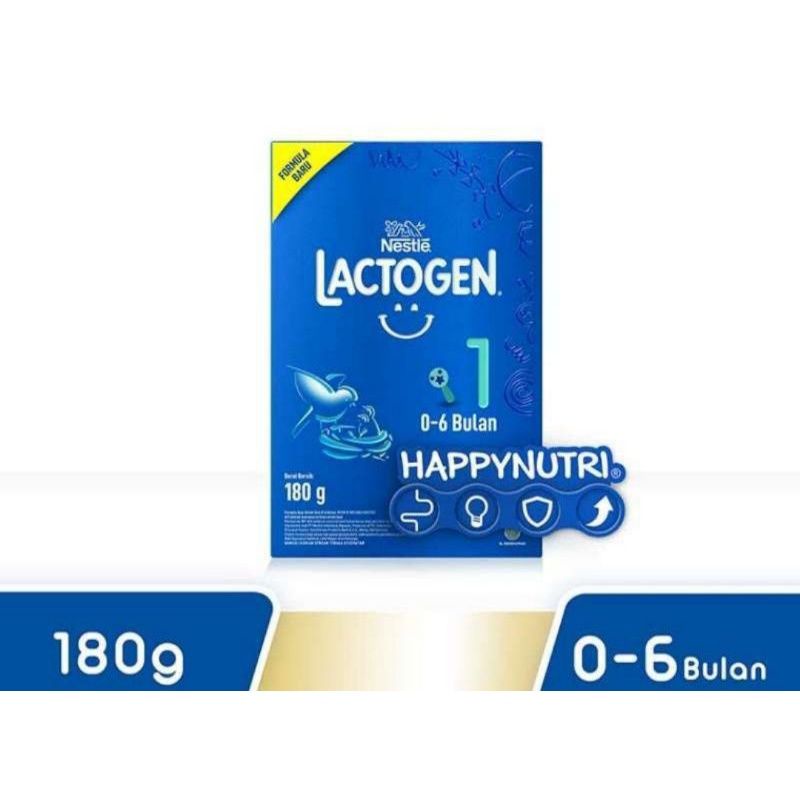 Jual Lactogen / lactogen 1 / lactogen 1 180gram /susu lactogen | Shopee ...
