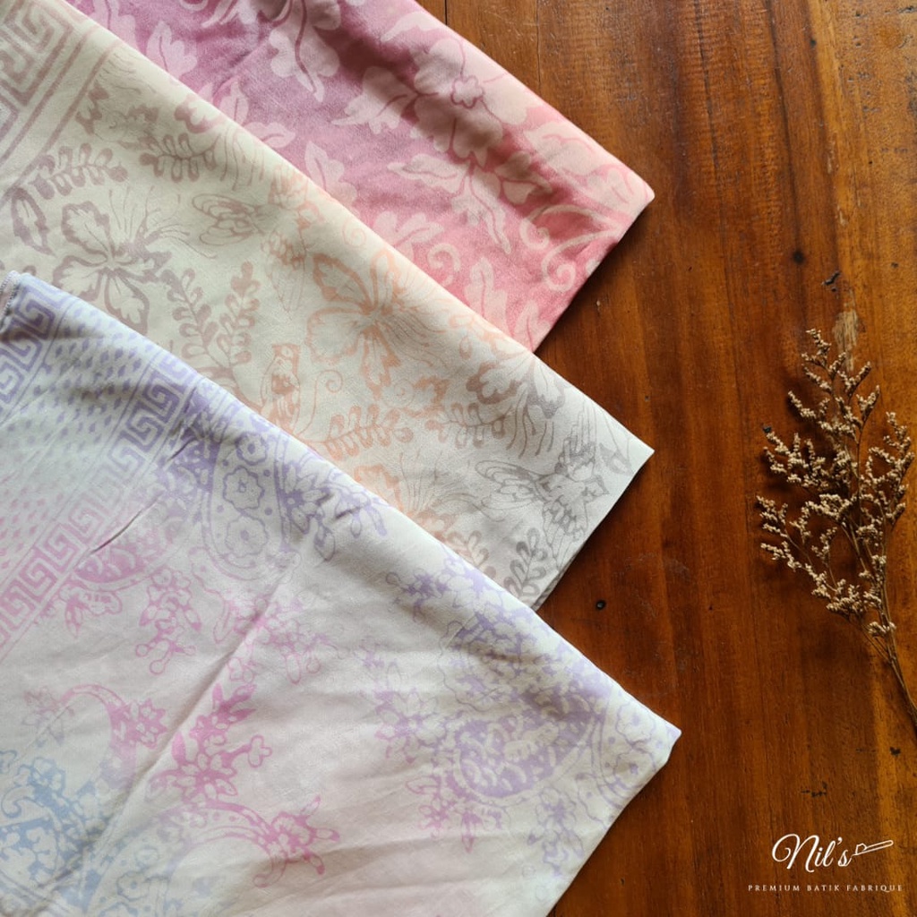 Jual Syal/ Pashmina/ Selendang Batik Premium Semi Sutra (Rainbow Series ...