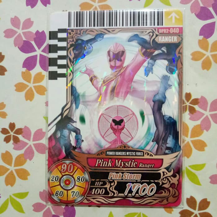 Jual power ranger card battle bronze ranger pink mystic v2 | Shopee ...