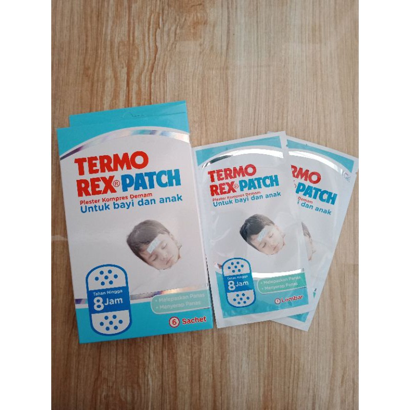 Jual Termorex patch/plester kompres demam bayi dan anak | Shopee Indonesia