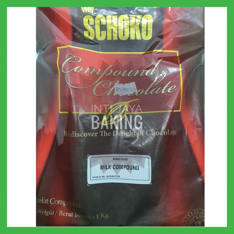 Jual NEW MILK COMPOUND GRANDE WIN SCHOKO COMPOUND CHOCOLATE 1 KG ...