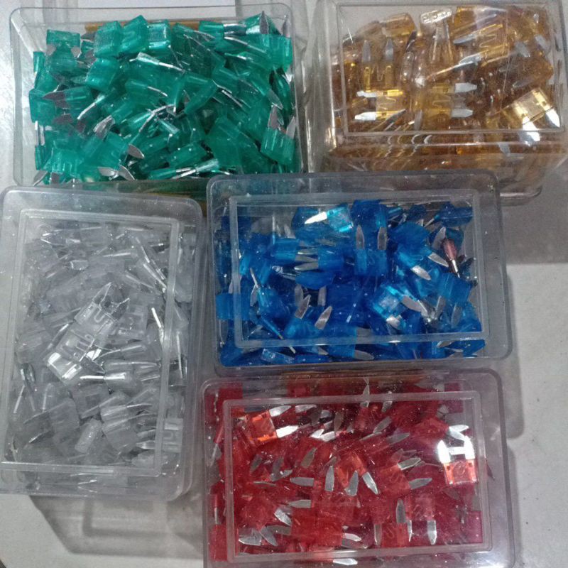 Jual sikring sekring fuse 5 A 10 A 15 A 25 A amper 5a 10a 15a 25a 30a ...