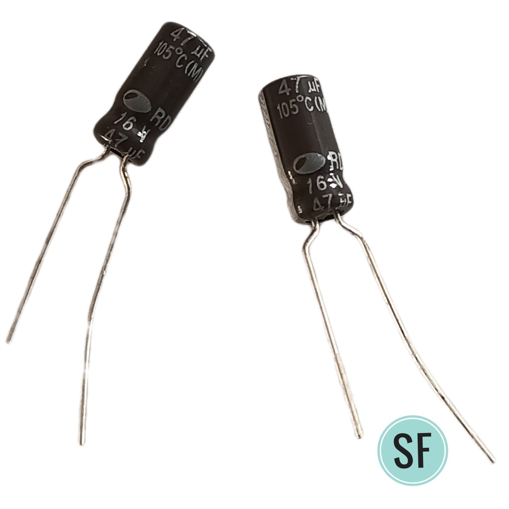 Jual Kapasitor Capacitor Elco Elko 16V-47Uf | Shopee Indonesia